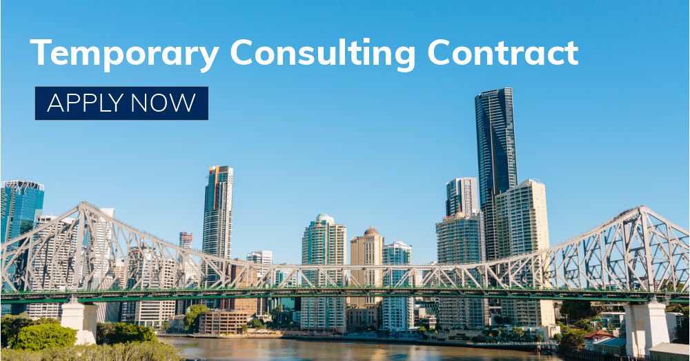 Temporary Consulting Contract | RDA Brisbane